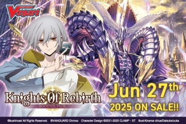 Cardfight!! Vanguard - Knights 0f Rebirth - Booster Display | Good Game ...